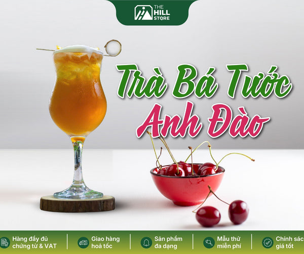 Trà bá tước anh đào - nét lãng mạn đậm chất châu âu trong từng ngụm tr ...