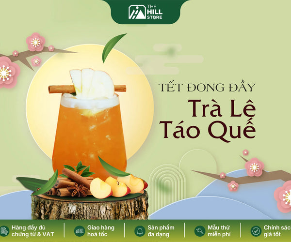 Trà lê táo quế – hương trà ấm áp gợi vị tết đong đầy – THE HILL STORE