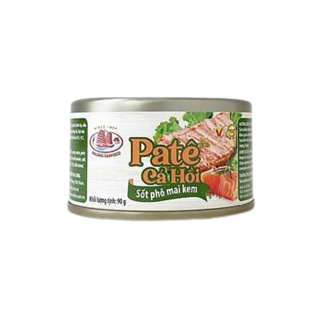 Patê cá hồi sốt phô mai kem Hạ Long 90g x 48 Hộp – THE HILL STORE